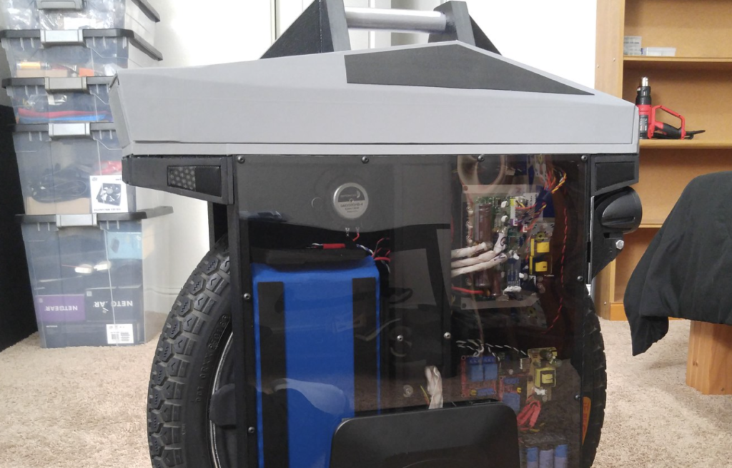The World’s First Tesla Electric Unicycle: The Cyberwheel – Electric ...